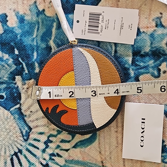 Coach | Bags | Coach Beach Postcard Coin Case | Poshmark